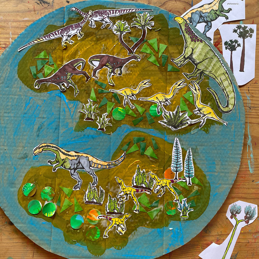 Dinosaurs - Printable activity sheets - Mini Mad Things