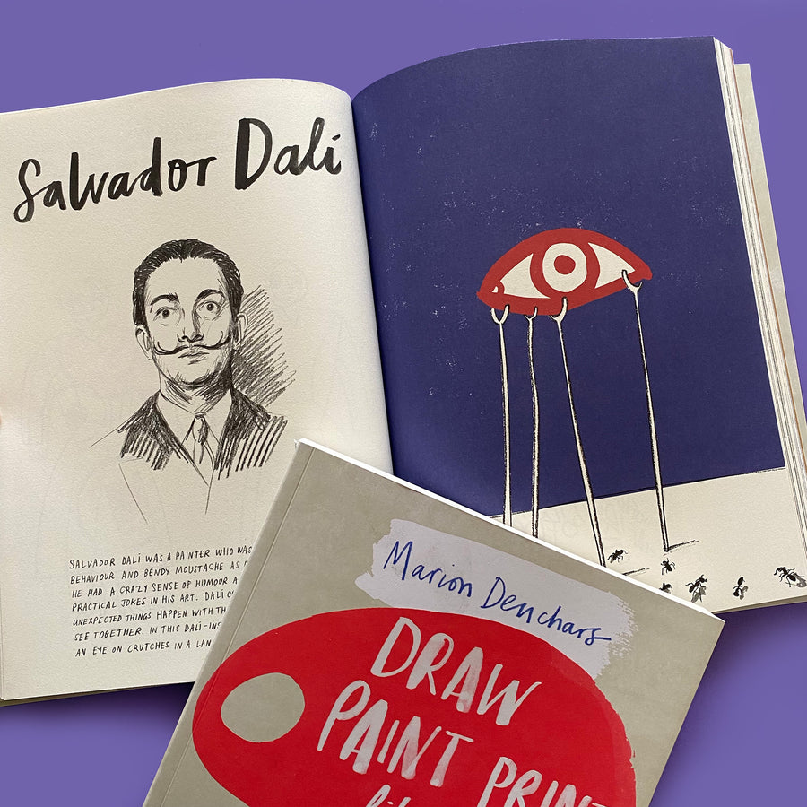 Draw Paint Print like a Great Artist - Mini Mad Things