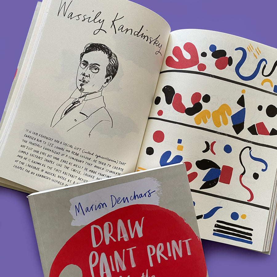 Draw Paint Print like a Great Artist - Mini Mad Things