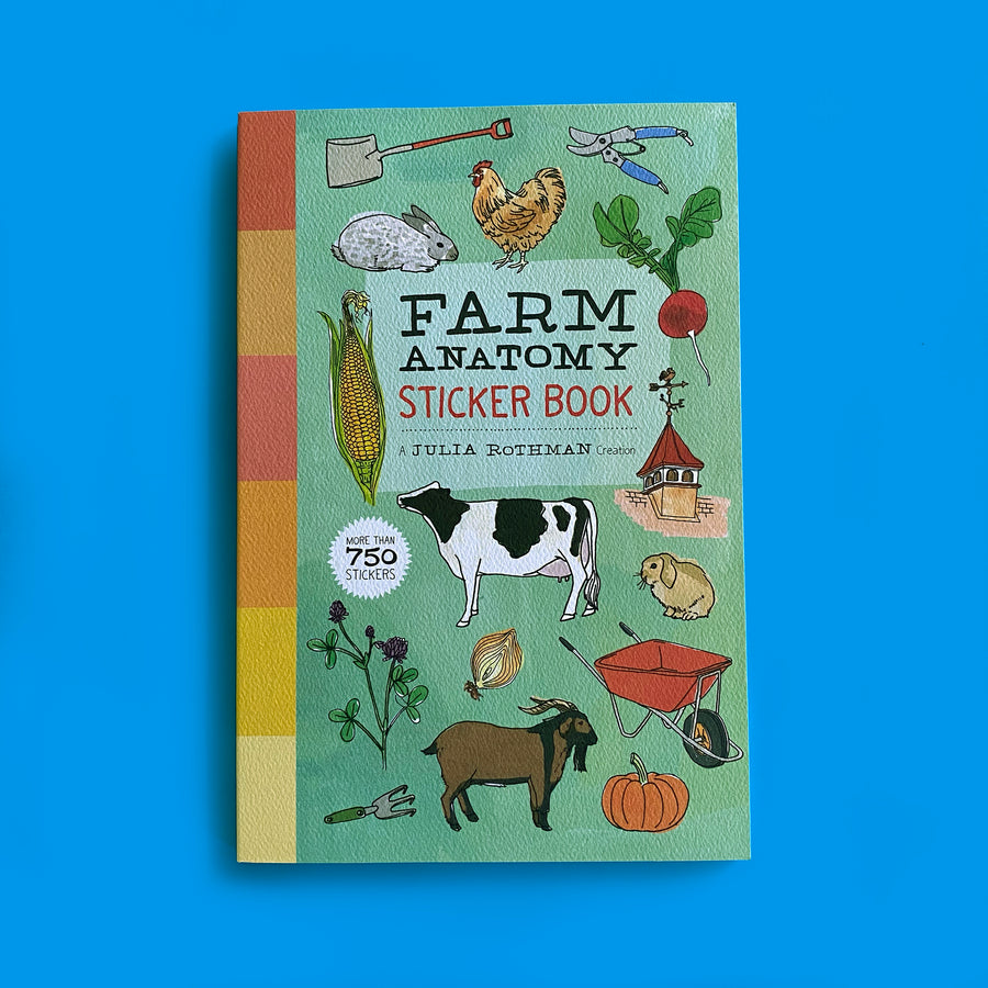 Farm Anatomy Sticker Book - 20% OFF - Mini Mad Things