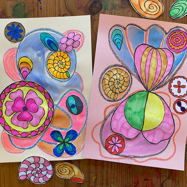 Hilma Af Klint - Printable activity sheets - Mini Mad Things