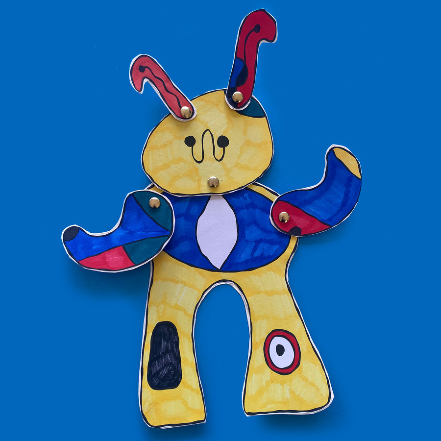 Joan Miro - Printable activity sheets - Mini Mad Things