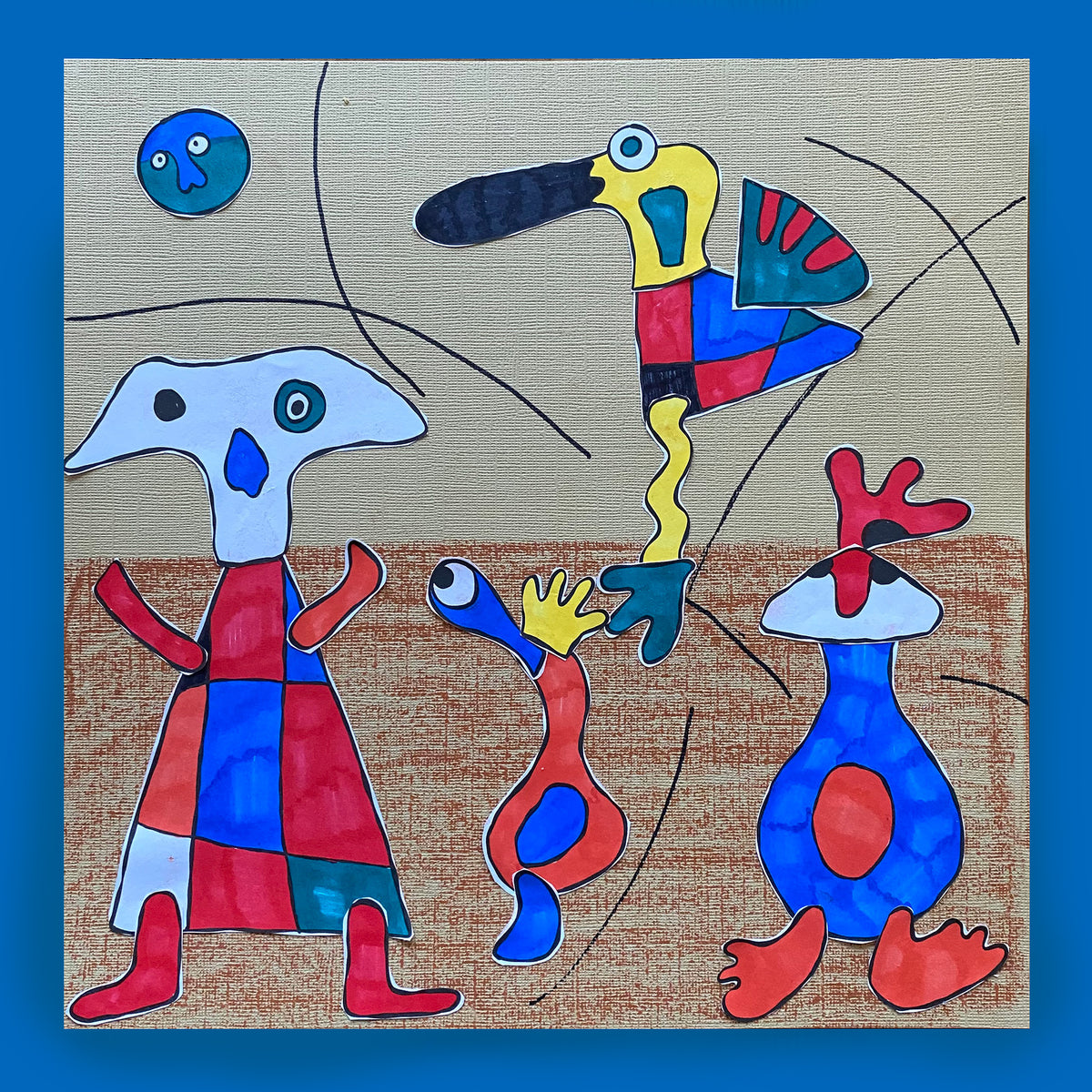 Joan Miro - Printable activity sheets - Mini Mad Things