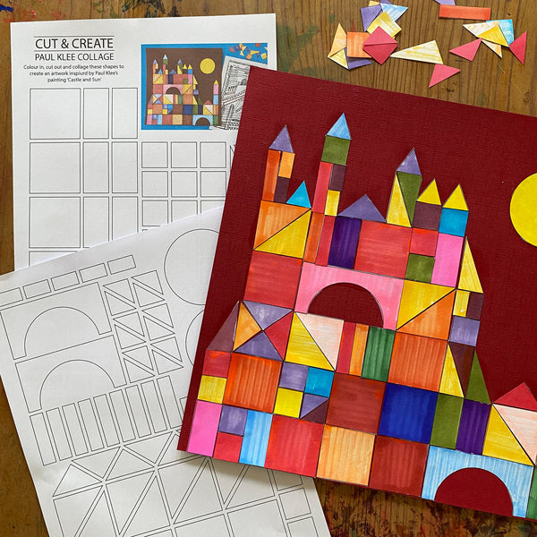 Paul Klee - Printable activity sheets - Mini Mad Things