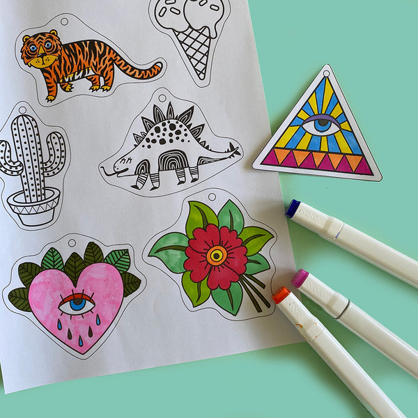 Cardboard Jewellery - Printable activity bundle - Mini Mad Things