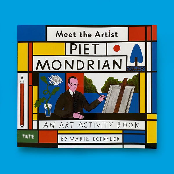 Meet the Artist: Piet Mondrian activity book - Mini Mad Things