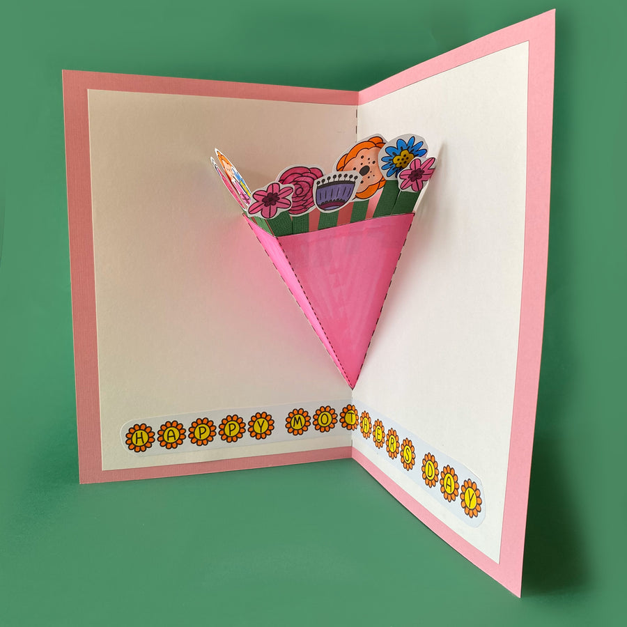 Pop-up cards - Printable activity sheets - Mini Mad Things