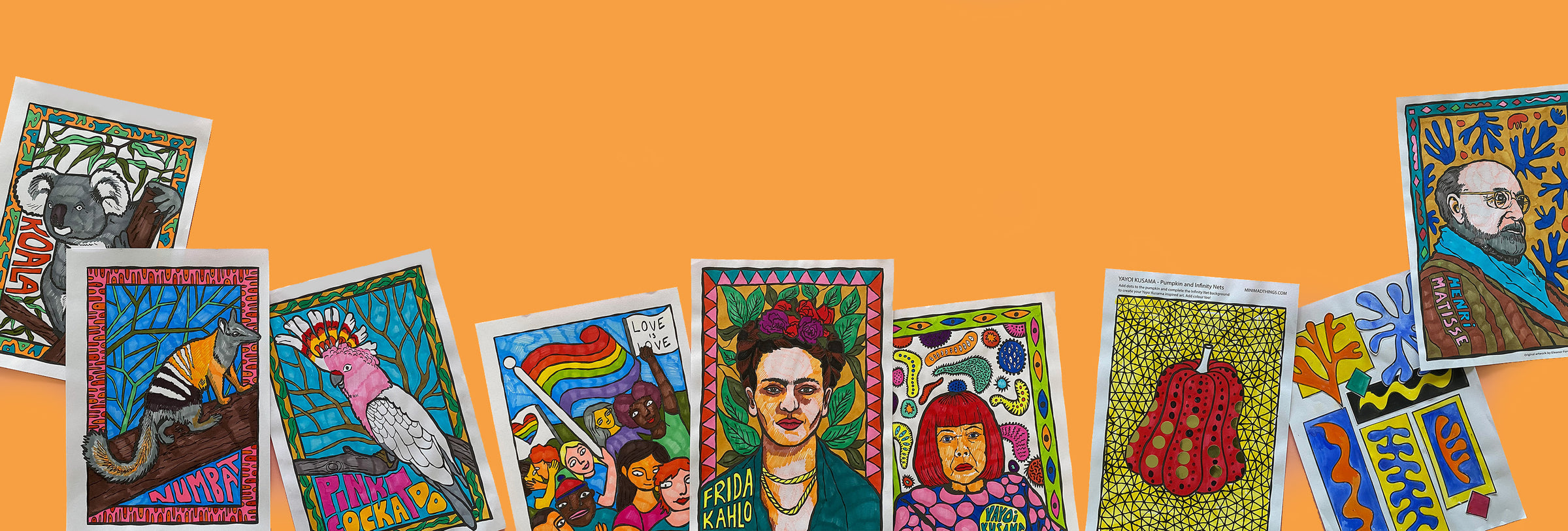 MINI MAD THINGS - Children's art supplies, printables and books.