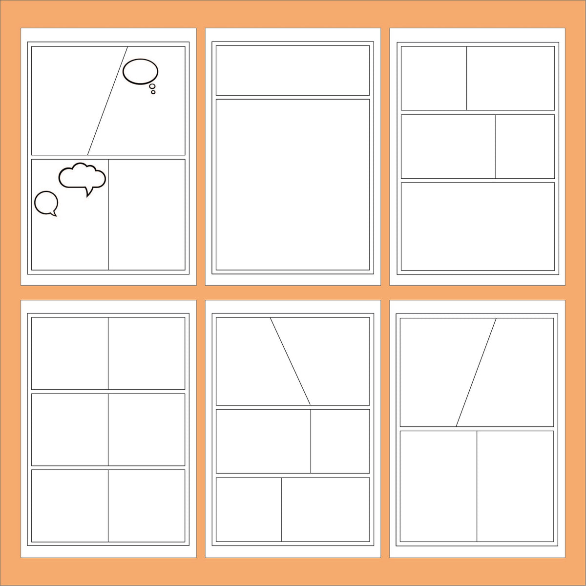 Comic Strip - Printable activity sheets - Mini Mad Things