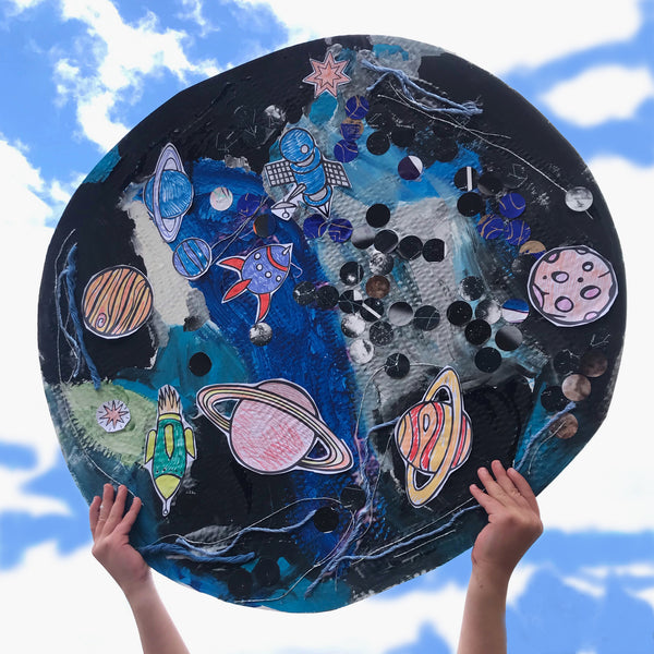 Space & Robots - Printable activity sheets - Mini Mad Things