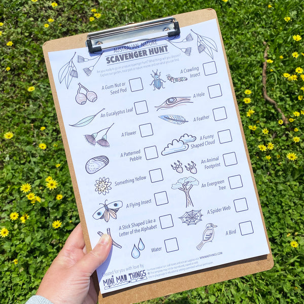 Australian Nature - Printable activity sheets - Mini Mad Things